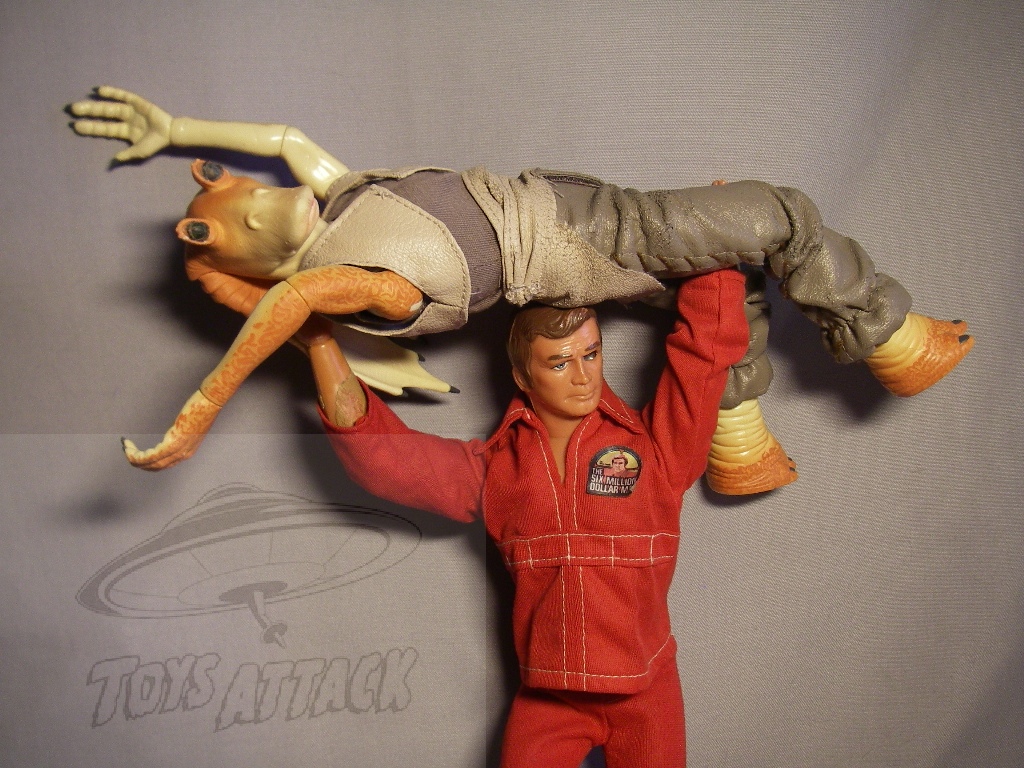KENNER THE SIX MILLION DOLLAR MAN STEVE AUSTIN MASKATRON FIGURE BIONIC ...