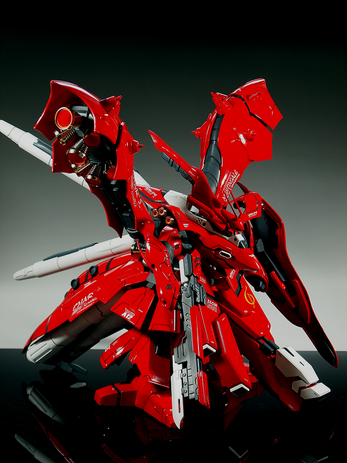 GUNDAM GUY: RC 1/100 Nightingale - Painted Build