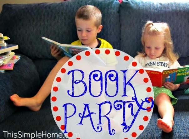 Book Party Fun - This Simple Home