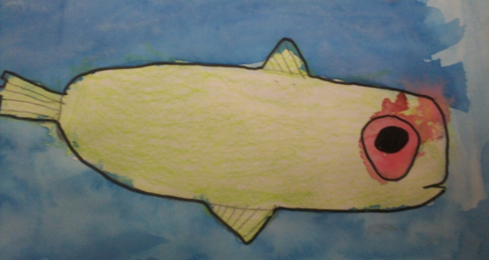Art With Mr. E: Watercolor Fish : Kindergarten