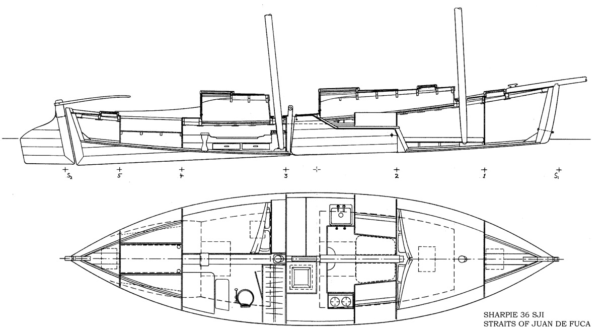 Boat Bits: A sharpie schooner you can zen out to...