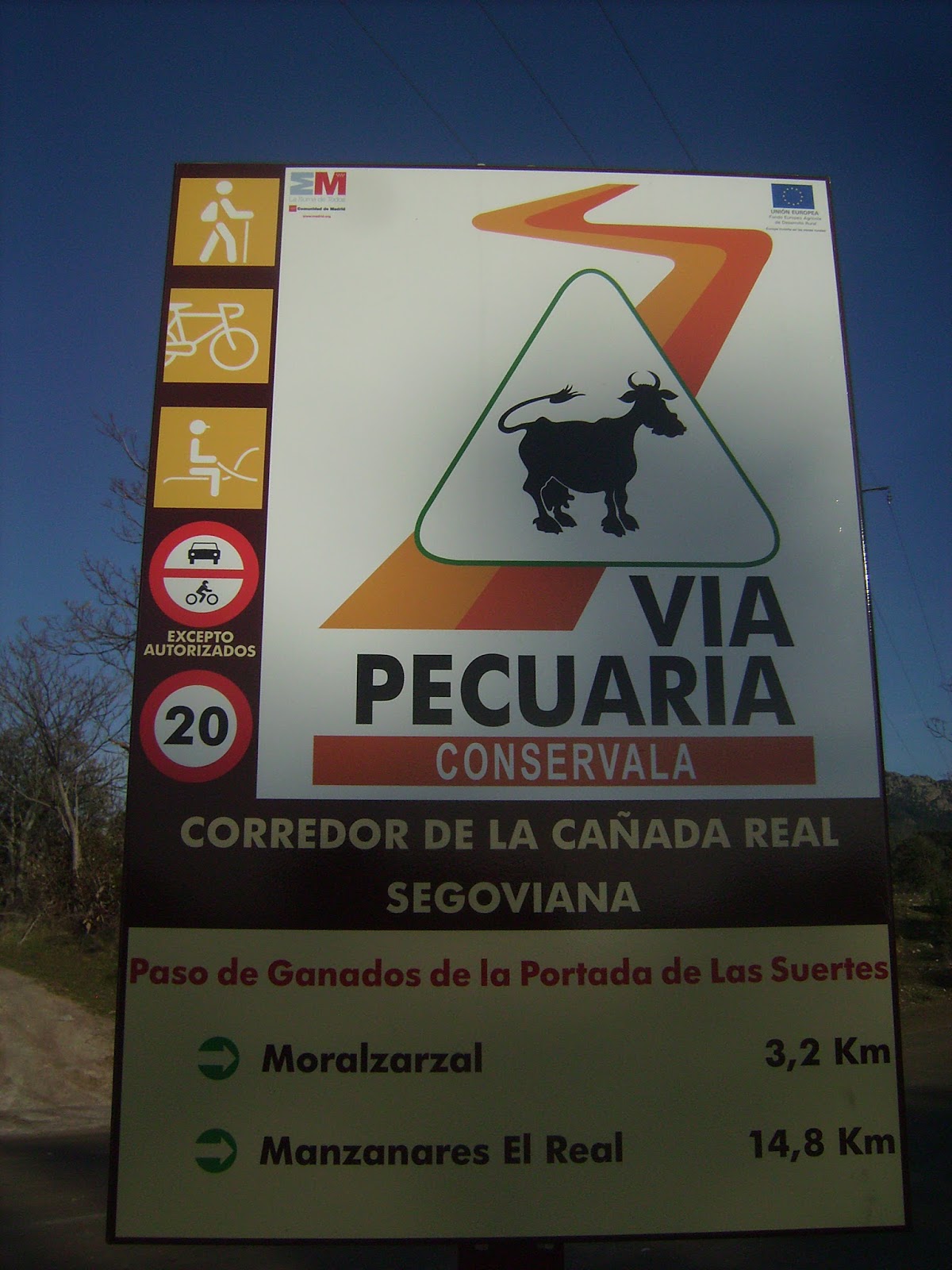 Caminos y senderos españoles: RED DE VÍAS PECUARIAS (MADRID)