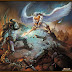 The angels sanctuary: Angel - Flaming sword angel photomanipulated image