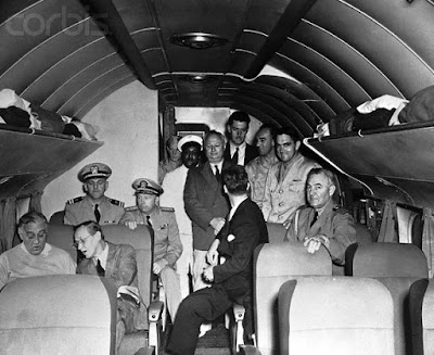 Vintage American Images: FDR the first president using an airplane for ...