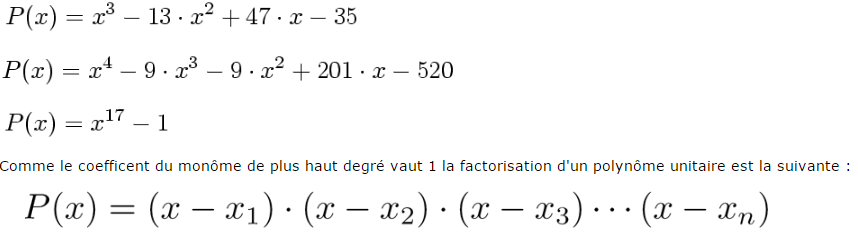 Calcul des racines d'un polynôme de degré quelconque - Fof prof