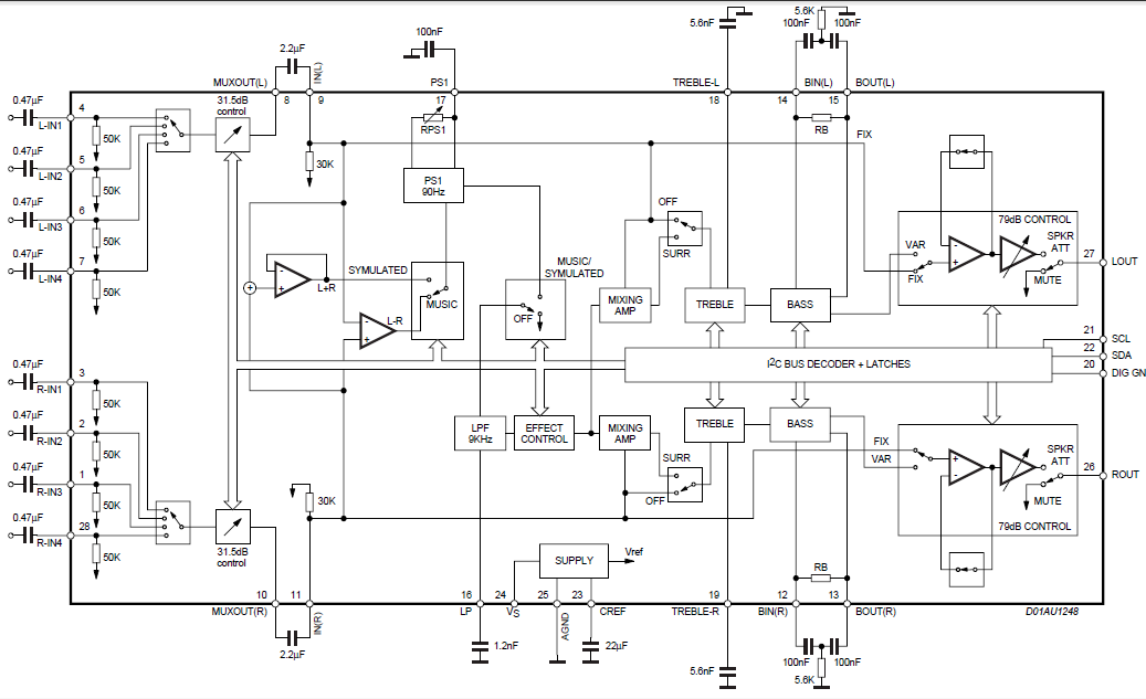 PCB EXPRES JOGJA: TDA 7442 dan I2C
