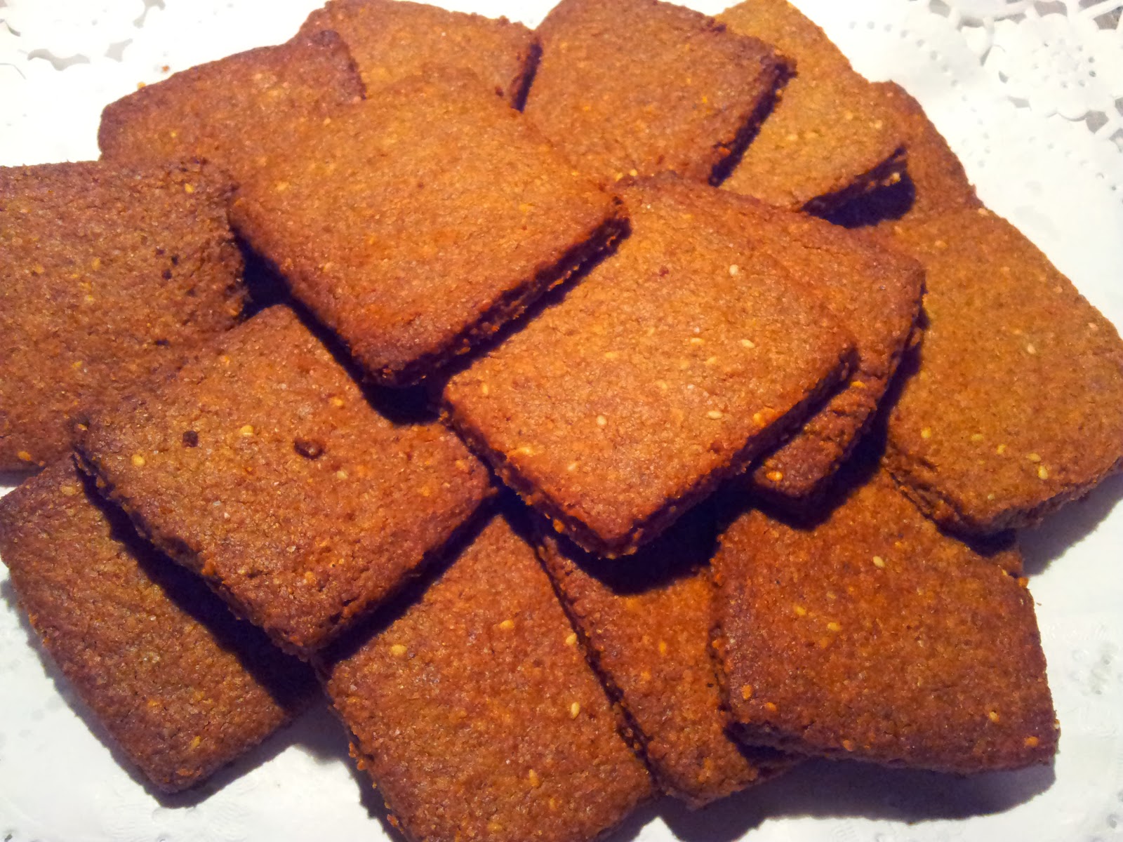 Cocinando entre cacharros: GALLETAS INTEGRALES