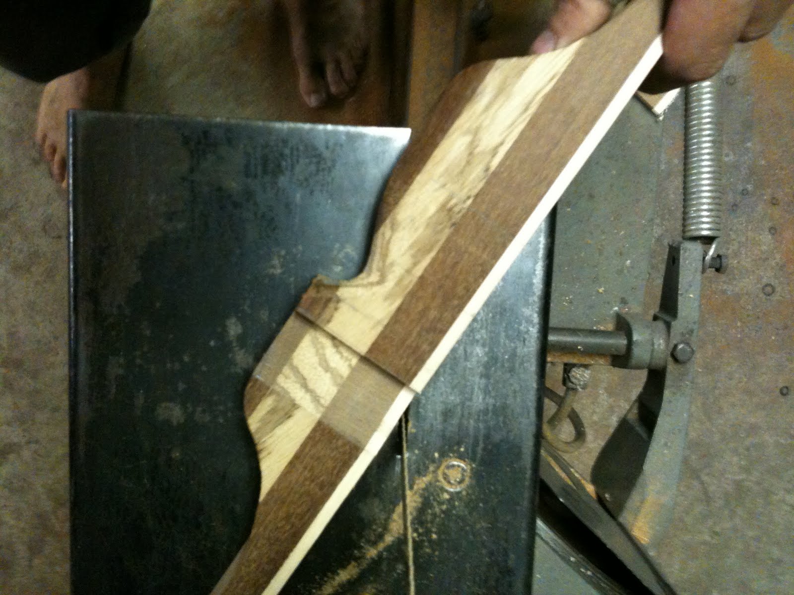 Adventure of the week!: Hickory backed ipe long bow