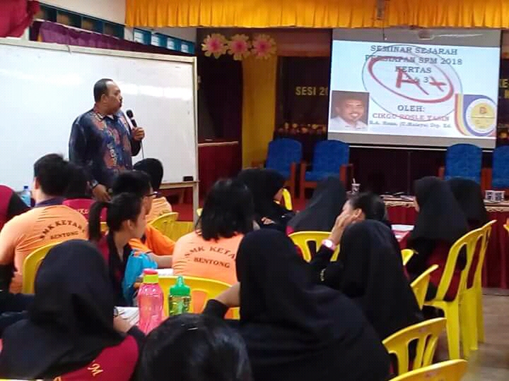 CIKGU ROSLE SEJARAH: Bengkel Sejarah SMK KETARI BENTONG, PAHANG