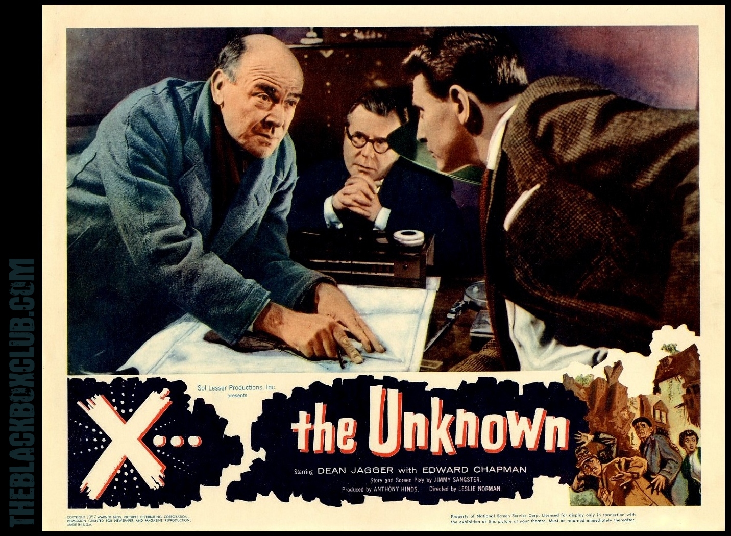 The Black Box Club: X THE UNKNOWN: HAMMER FILMS: 'CAN ANYTHING ESCAPE ...