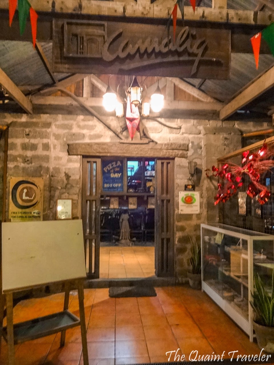 The Quaint Traveler: Historic Camalig Restaurant, Angeles City