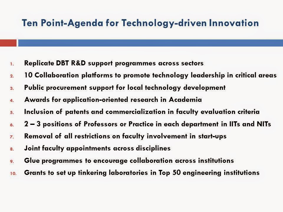 A 10-Point Agenda to Support Technology-driven Innovation - ProductNation