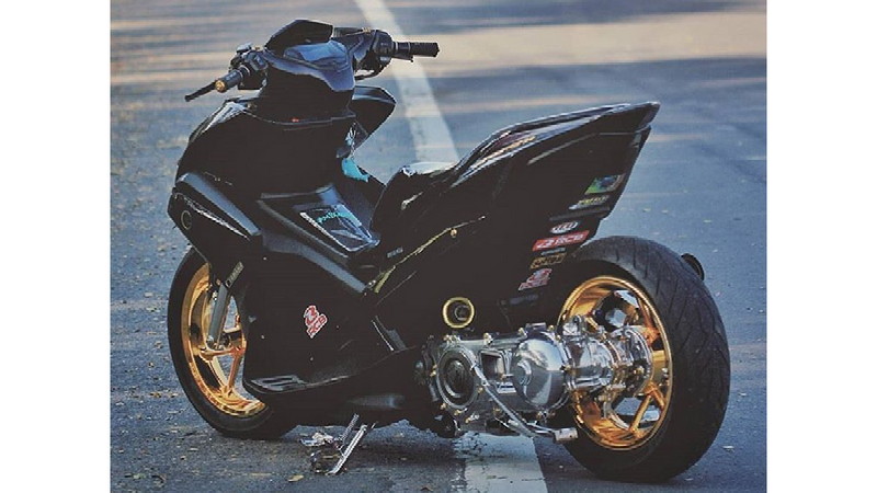 Galeri Foto Modifikasi Aerox Terbaru Paling Keren - satugeber.com