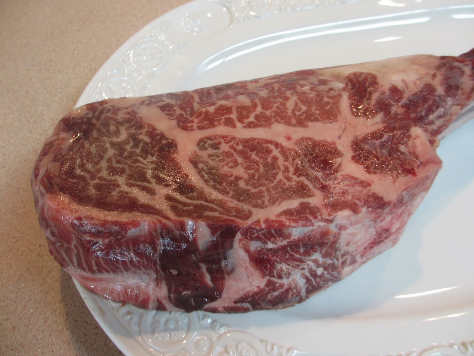 Cannundrums: Baked/Grilled Australian Wagyu Tomahawk Steak