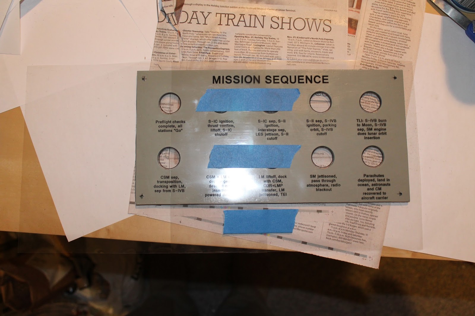 Building a Mission Control Desk