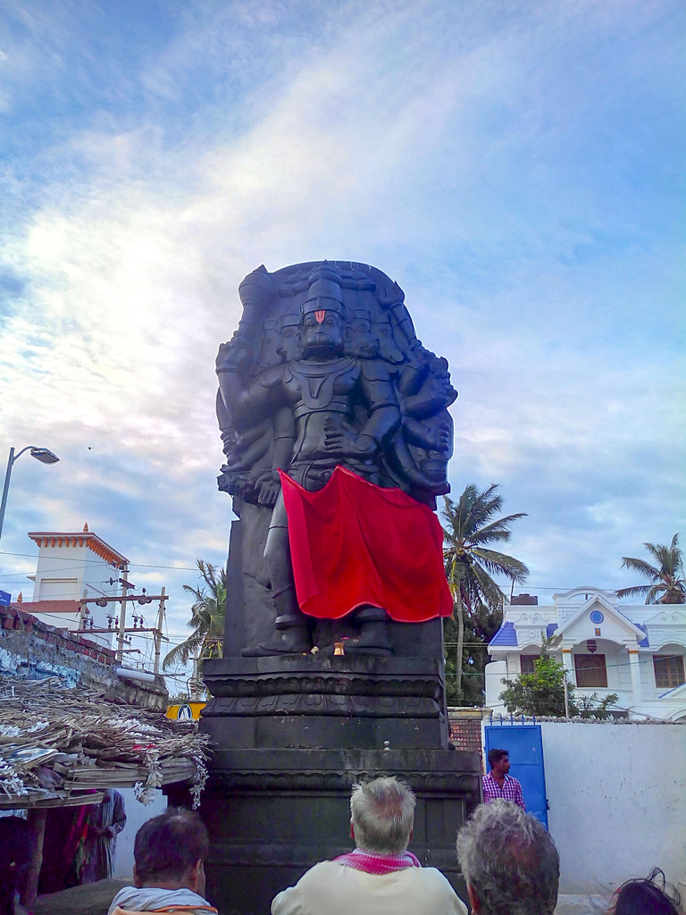 Tamilnadu Tourism: Panchamukha (five-faced) Hanuman Temple, Rameshwaram