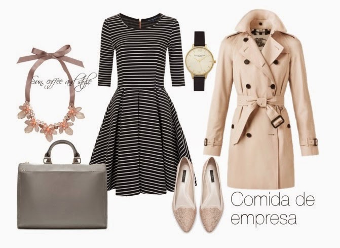 Looks para cenas y comidas de empresa de Navidad - Sun, Coffee and Style