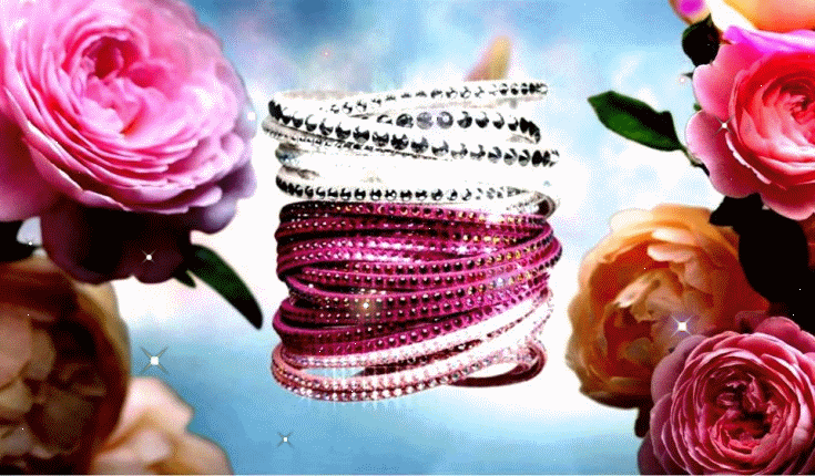 Beauté Solaire: Les bracelets Slake de Swarovski