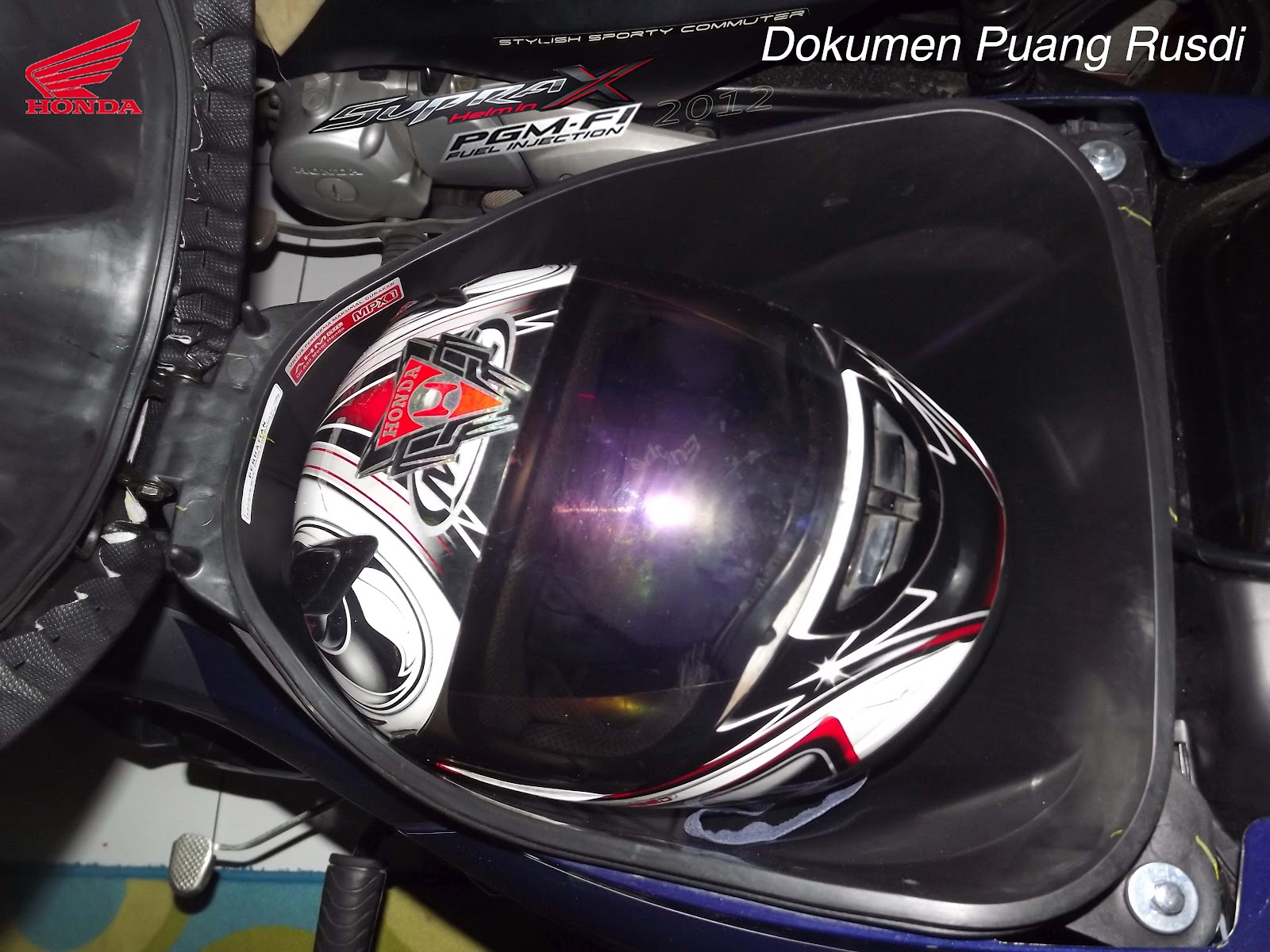 Blog R-77: HONDA SUPRA X 125 helm in PGM-FI, KELEBIHAN DAN MANFAATNYA