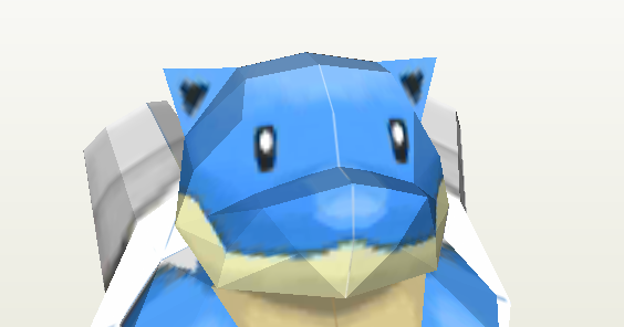 Portgas D Papercraft: Blastoise doll
