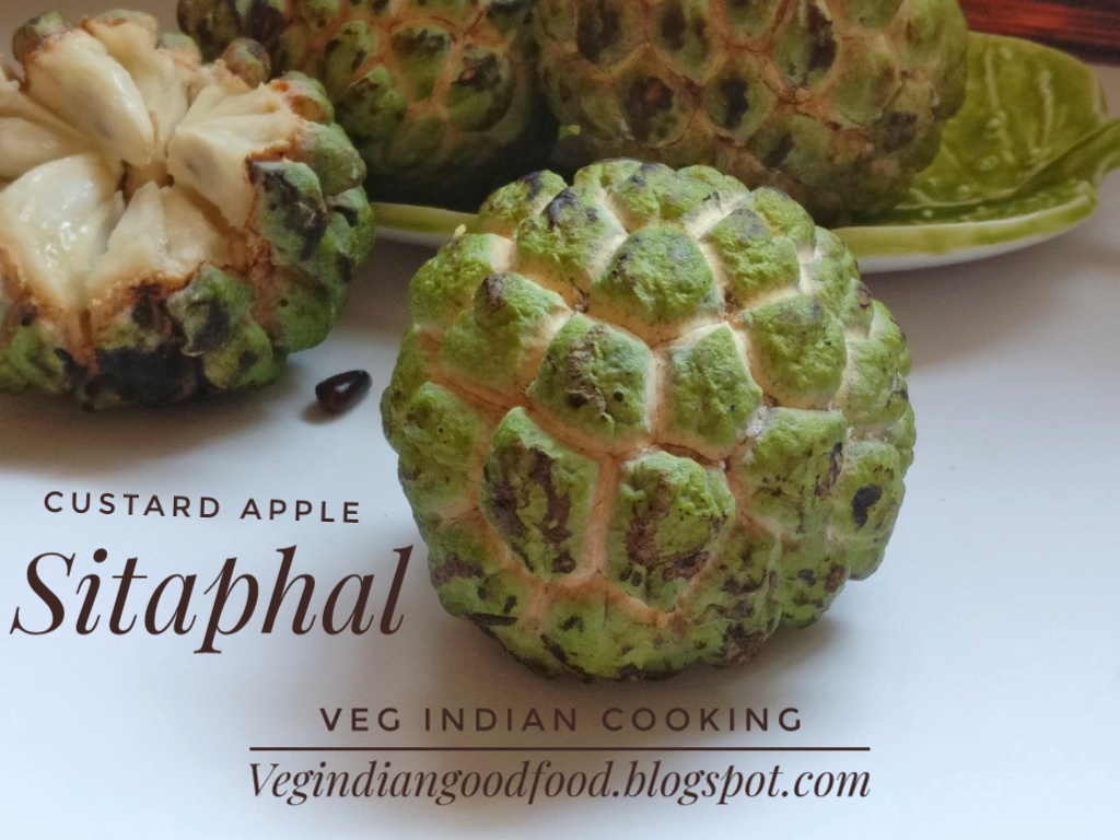 Veg Indian Cooking: Sitaphal Milkshake