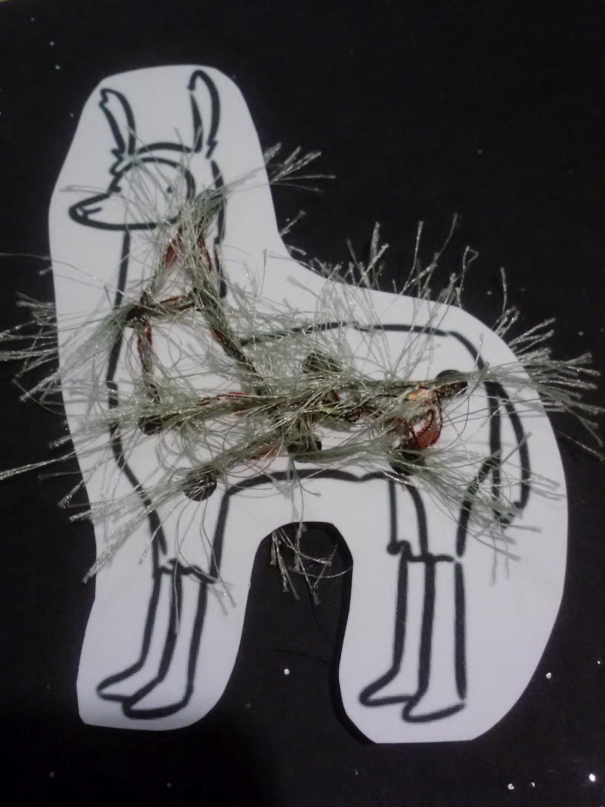 Art Mama Says: Make a Llama with Art Mama - Toddler Art Project