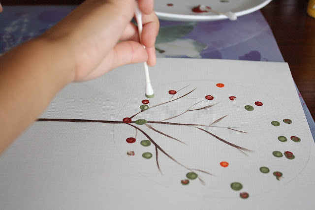 Joyfully Jensen: Q Tip Tree