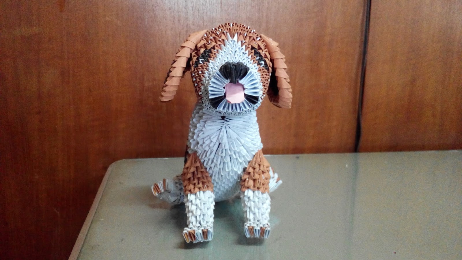 OnOy - Origami: origami 3d dog tutorial