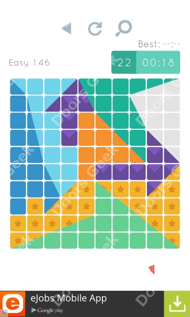 Blocks & Shapes [Easy] Level 146 Solution ~ Doors Geek