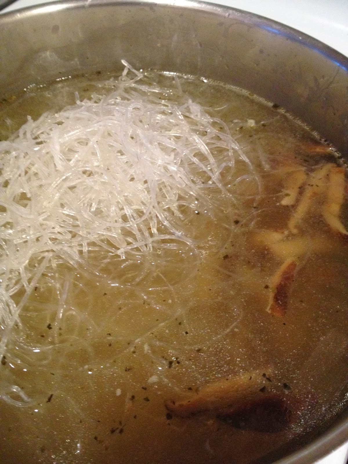 Thick-n-Hearty Bean Thread Noodle Soup - My Pinterventures