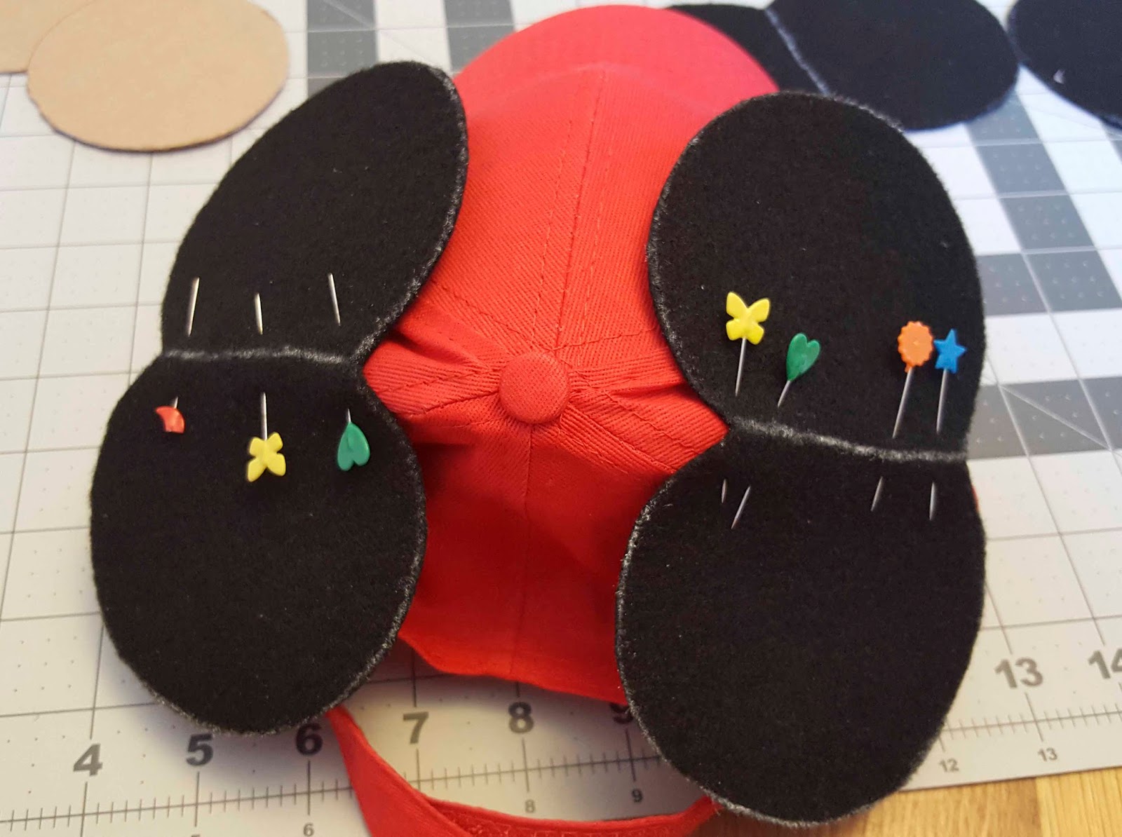 ChemKnits: DIY Mickey Mouse Baseball Hats