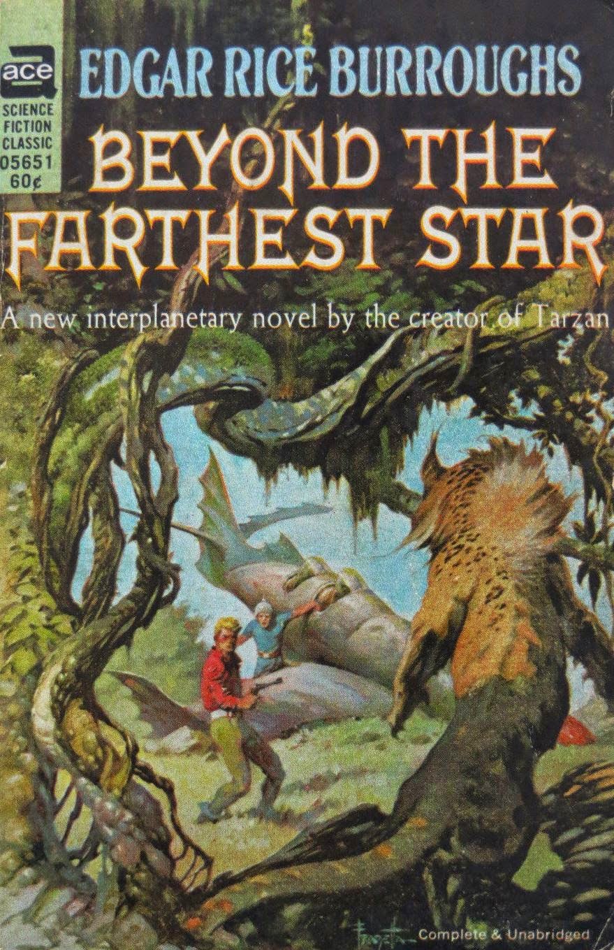 Cap'n's Comics: New Paperback Cover by Frank Frazetta!!!!