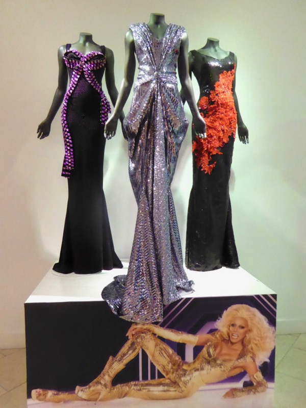 Hollywood Movie Costumes and Props: RuPaul's Drag Race gowns on display ...