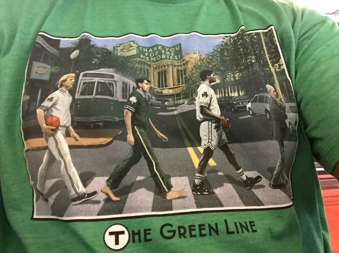 The Green Line t-shirts