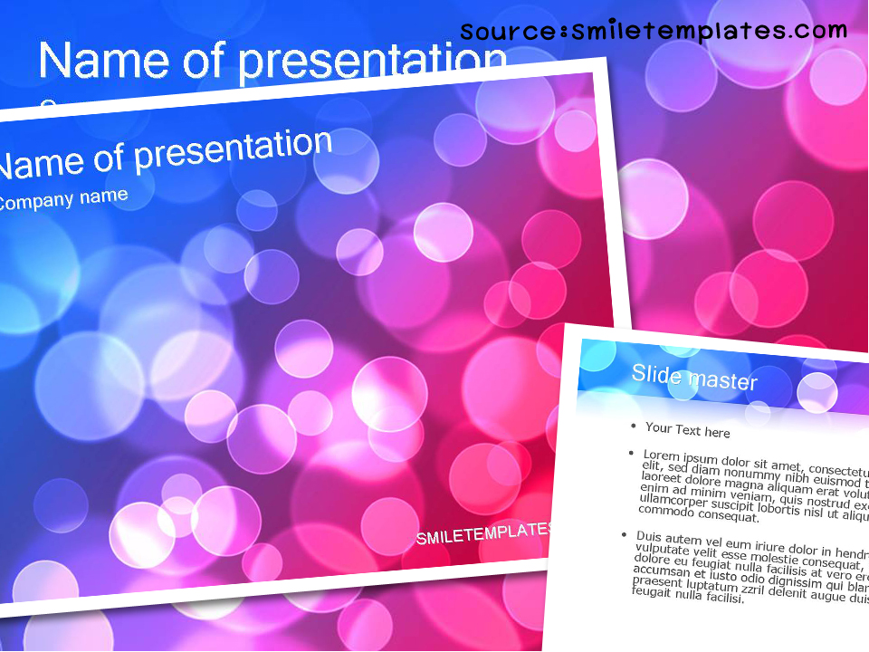 Colorful PowerPoint Template 1