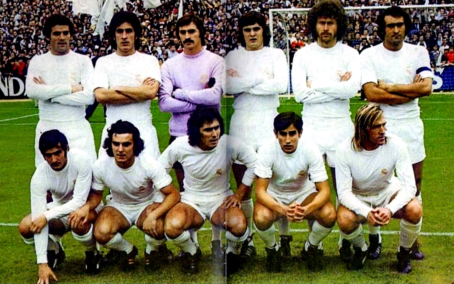 EQUIPOS DE FÚTBOL: REAL MADRID C. F. de la temporada 1970-71 a la 1979-80