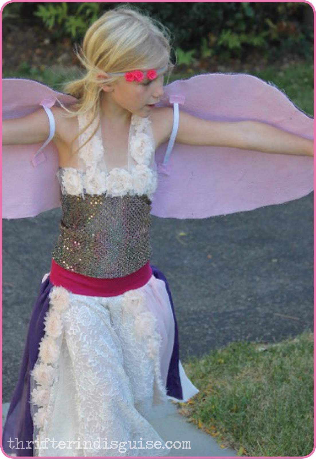 A Thrifter in Disguise: DIY Fairy Costume {Part 1: Whimsical Skirt}