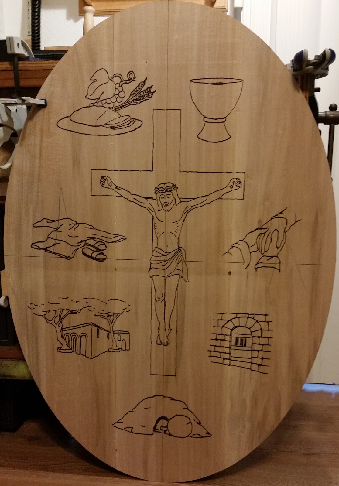 Design for Corporal Works of Mercy Relief