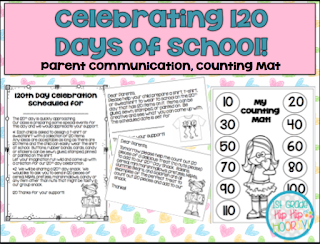 1st Grade Hip Hip Hooray!: 120 Days of School...Cool!