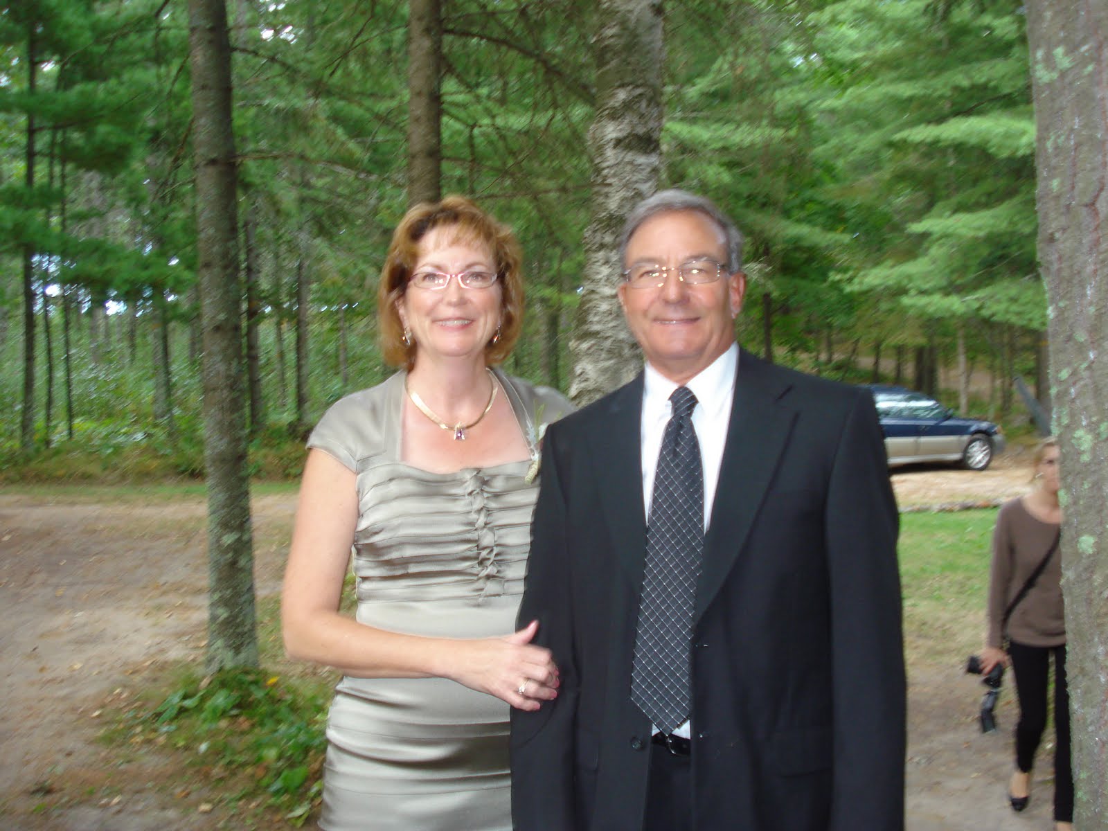 Mantrap Lodge: The Brides mom-Mary Ann Soltis & Greg Carlberg