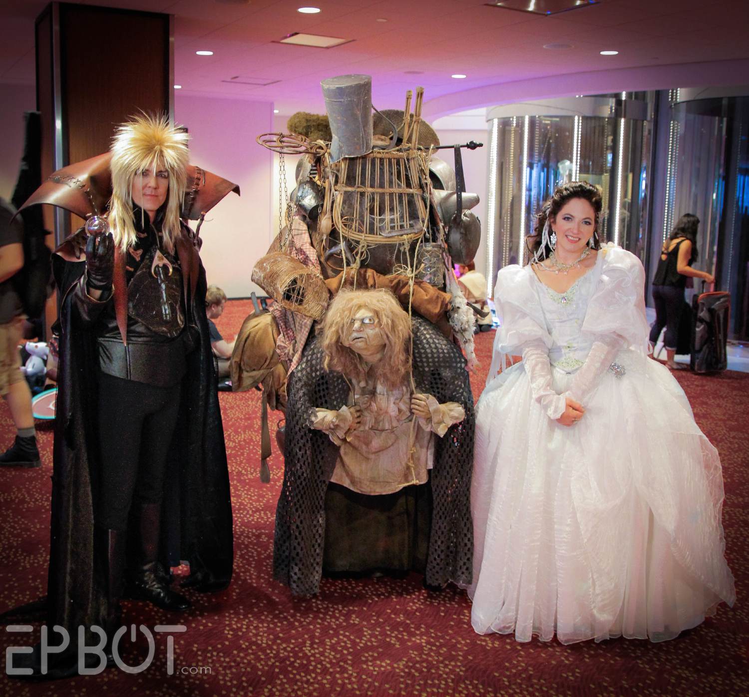 EPBOT: My Friends' Amazing Labyrinth Cosplay: Jareth & Ballroom Sarah