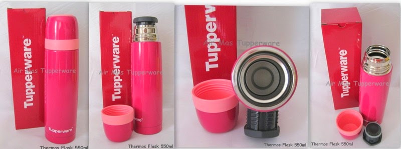Air Mas Tupperware Collection: Thermos Flask 500ml Pink [SOLD OUT]