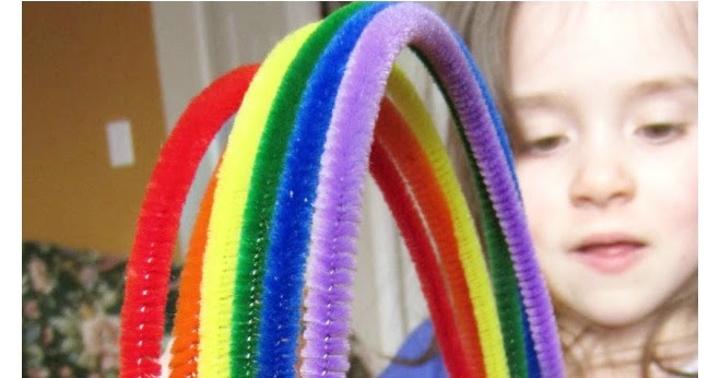 Pipe Cleaner Rainbow | Still Playing School