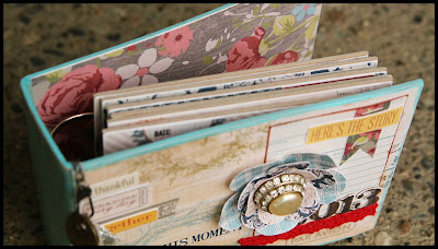 TERESA COLLINS DESIGN TEAM: Picture-a-Month mini book by Julie