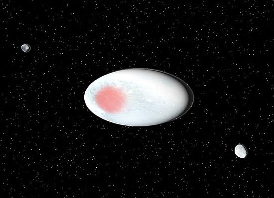Universo: Planeta-anão Haumea tem água cristalizada