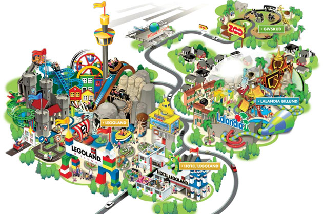 Jugando con LEGO: Parques Legoland.