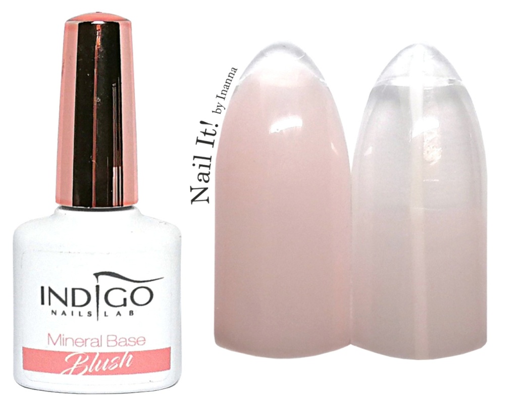 Indigo Nails "Mineral Base" and "Cover Base" - all 5 colors SWATCHES ...