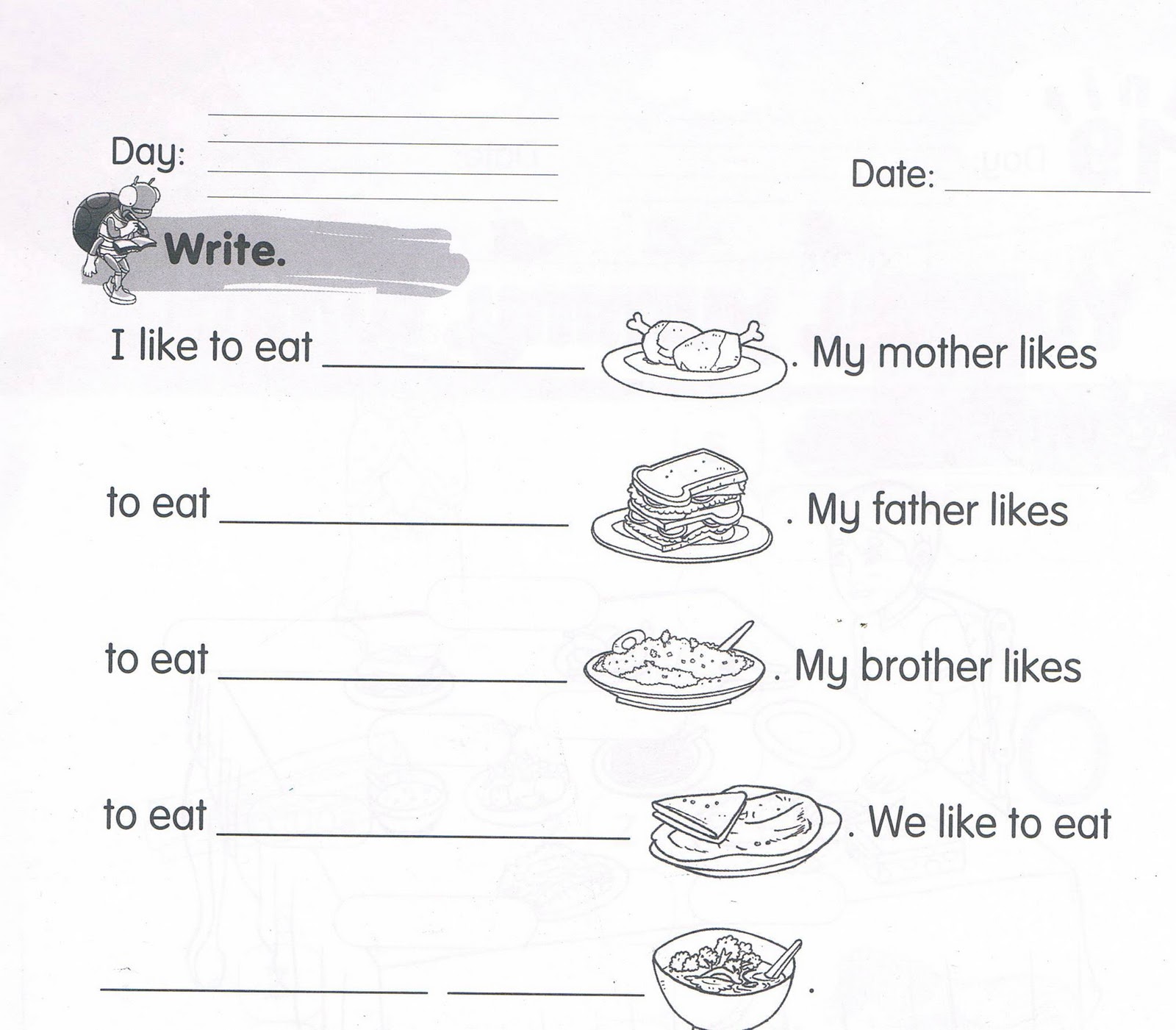 Happy English Site: Unit 19 Yummy Yummy Tummy