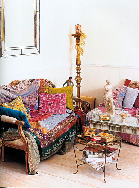 Creative Radar: Interior decoration: Bazaar style