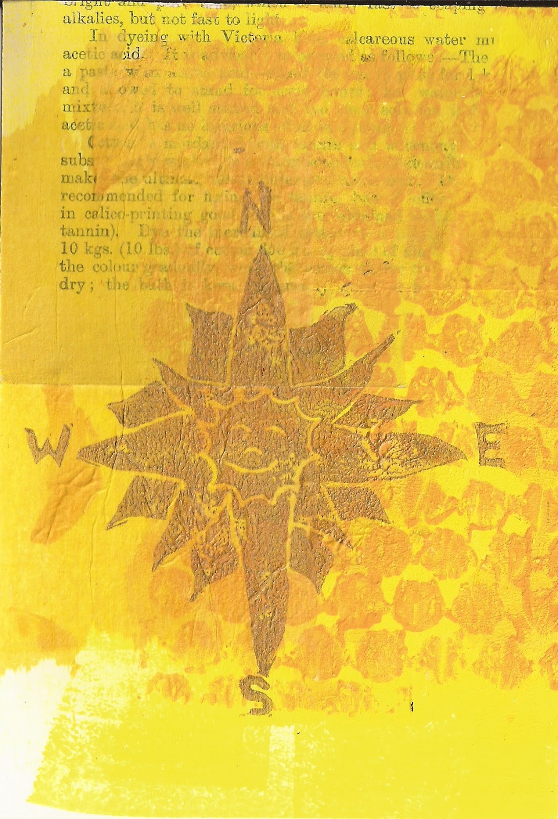 Mail me some art: Yellow postcards - part 2